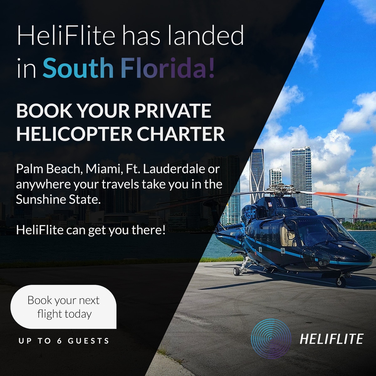 Private Helicopter Charter NYC, New York Helicopter Charters | HeliFlite
