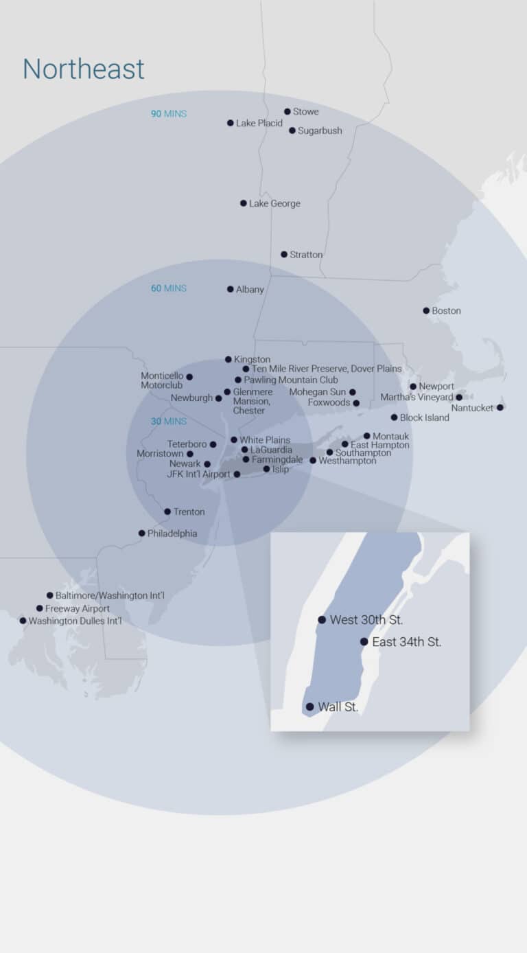 Private Helicopter Charter NYC, New York Helicopter Charters | HeliFlite